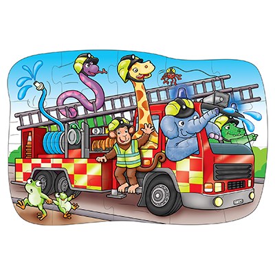 Big Fire Engine Jigsaw Puzzle