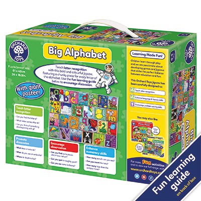 Big Alphabet Jigsaw Puzzle