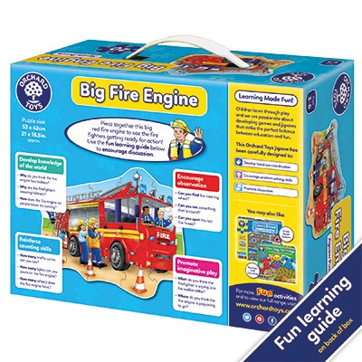 Big Fire Engine Jigsaw Puzzle | Orchard Toys