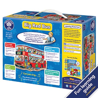 Big Red Bus Jigsaw Puzzle