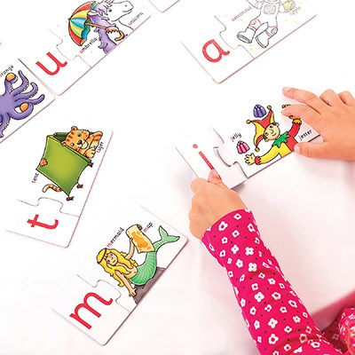 Alphabet Match Jigsaw Puzzle