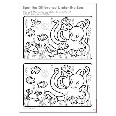 Things To Do Activity Book