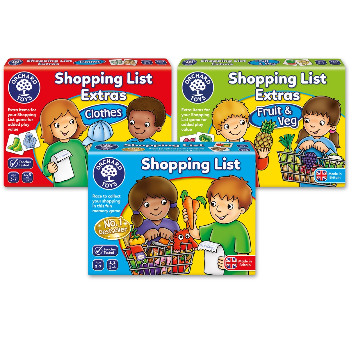 Shopping List And Extras Packs shopping-list-and-extras-packs