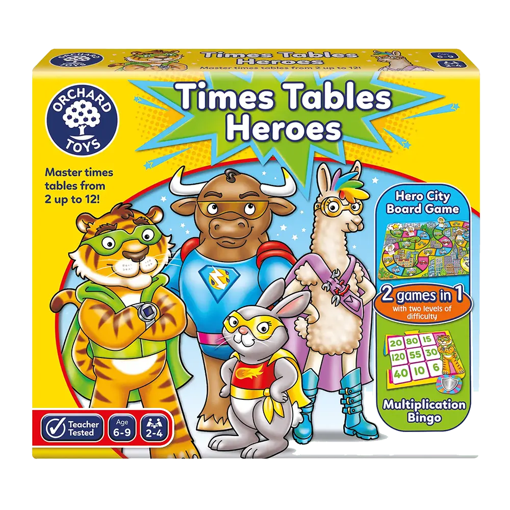 Times Tables Heroes Game