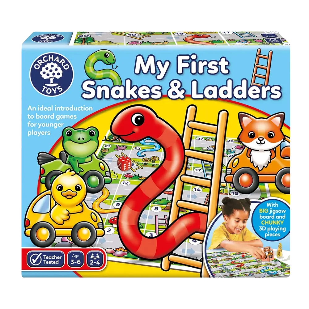 My First Snakes & Ladders Game
