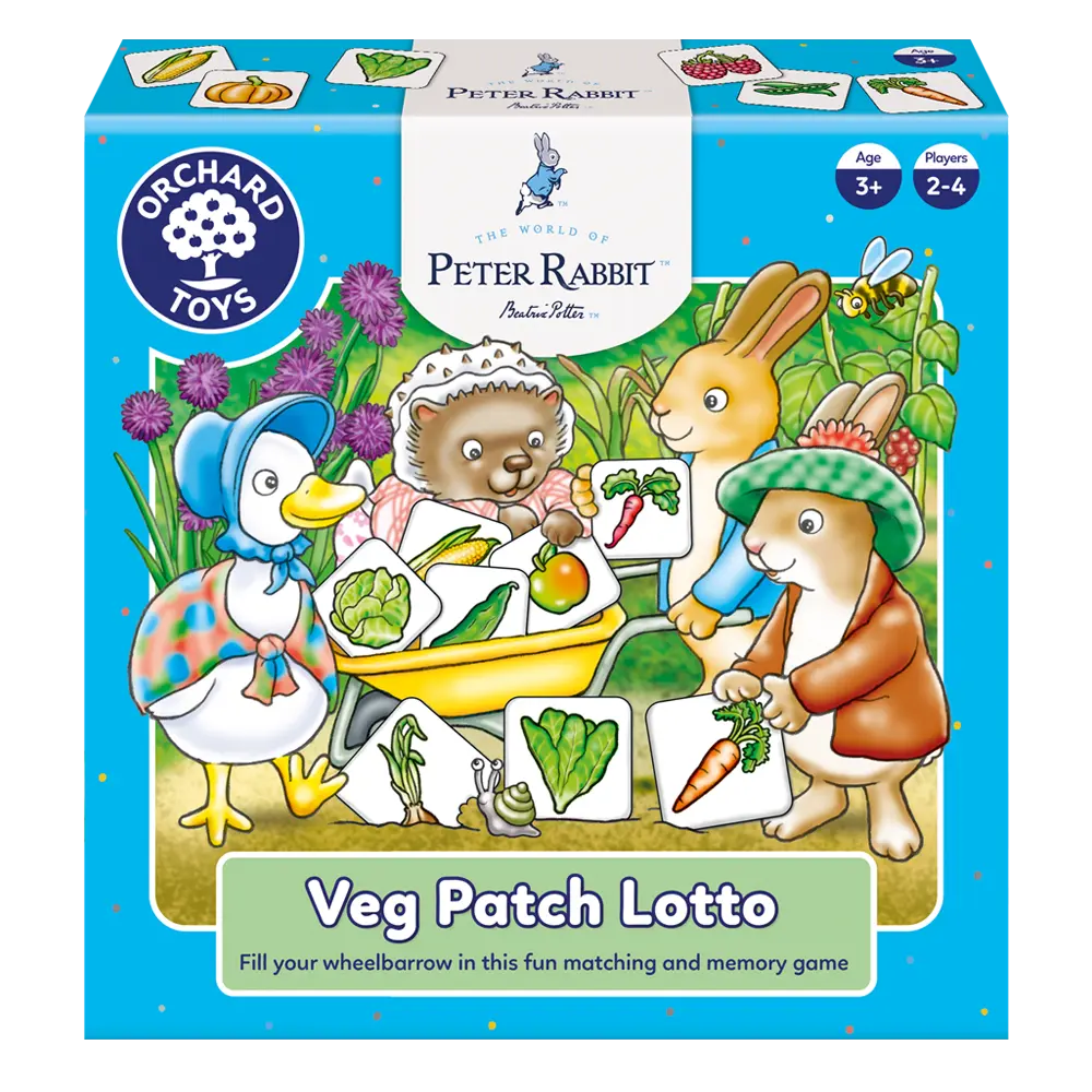 Peter Rabbit™ Veg Patch Lotto Game